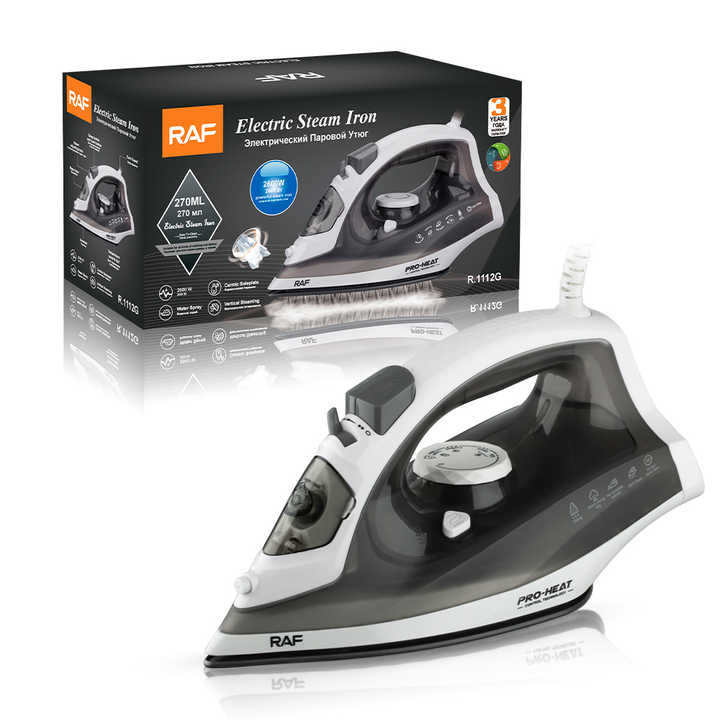 Raf Steam Iron - Selfcleaning Vertical Steam Adjustable Temperature