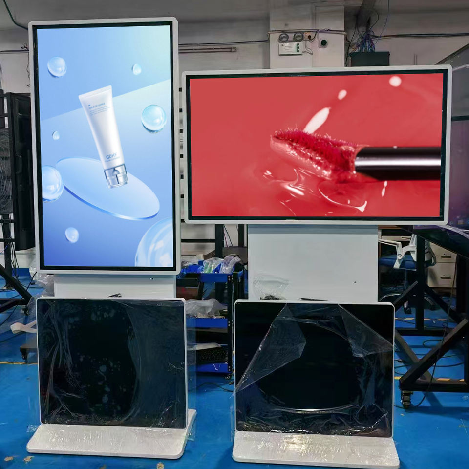 Touch Screen Display Android Digital Signage 360 Rotating Advertisement ...