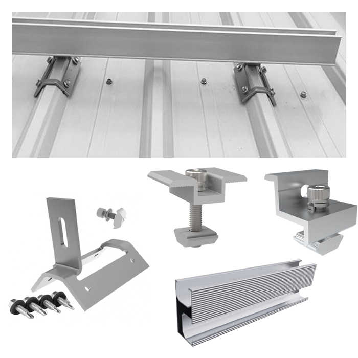 Solar Accessories Mount for Solar Module Roof Top Power Bracket ...