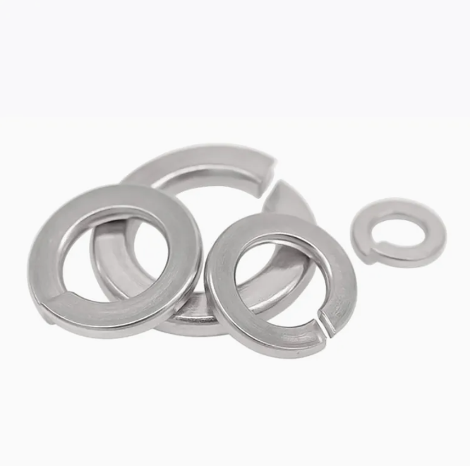 DIN127 Carbon Steel Spring Lock Washers M10 M12 Split Washers Zinc ...