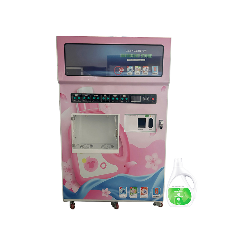 Coin Operated Liquid Detergent Dispenser - High Performance Vending ...