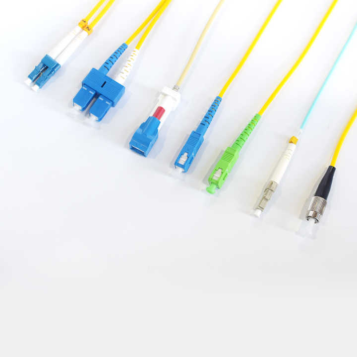 Singlemode Fiber Optical Jumper FC/SC/LC/ST UPC 3m Yellow Fiber Optical ...