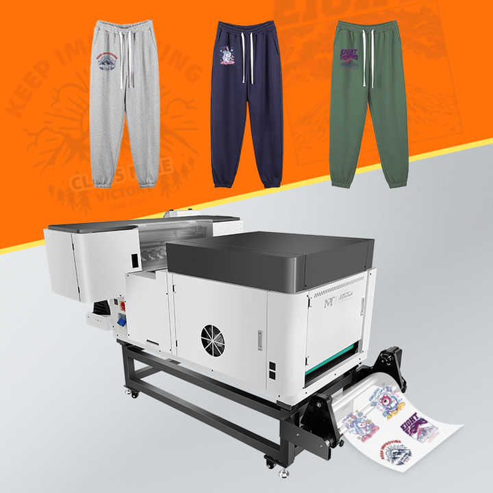 MT Intelligent Inkjet All in One 60cm DTF Printer with Shaker and Dryer DTF T Shirts Printer ...