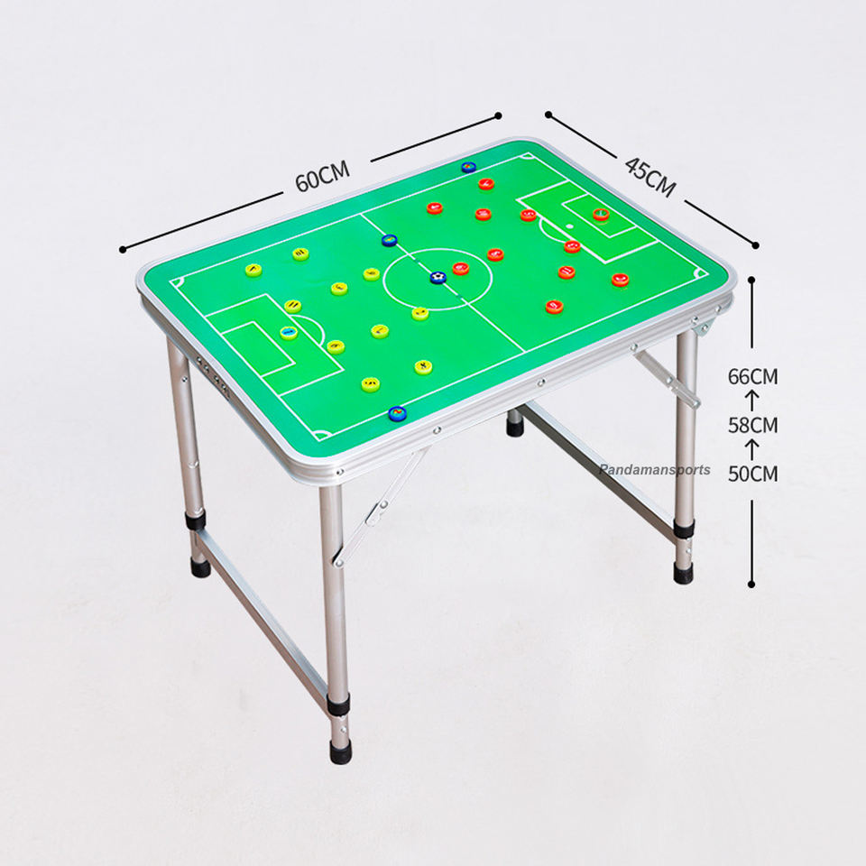 Magnetic Football Tactical Board - Portable & Foldable