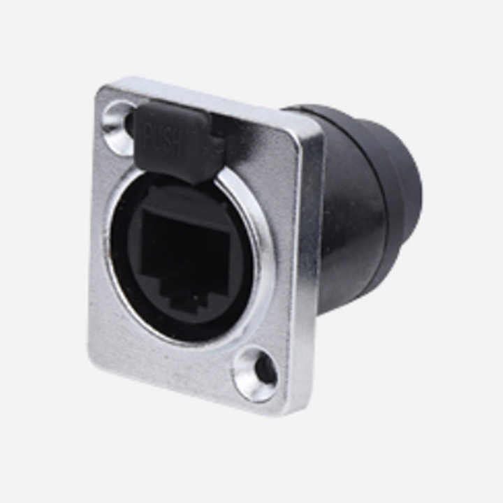 Shell Male RJ45 Cable Chassis for Ethernet OEM Professional