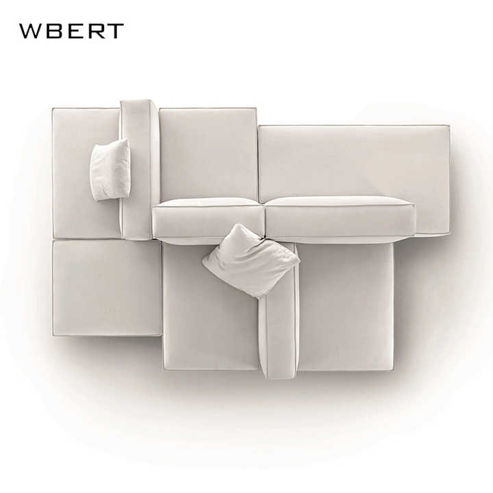 WBERT Custom Double-Sided Minimalist Square Combination Bean Curd Block ...