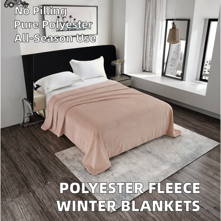 100% Polyester Flannel Fleece Blankets Winter Floral Geometric Patterns ...