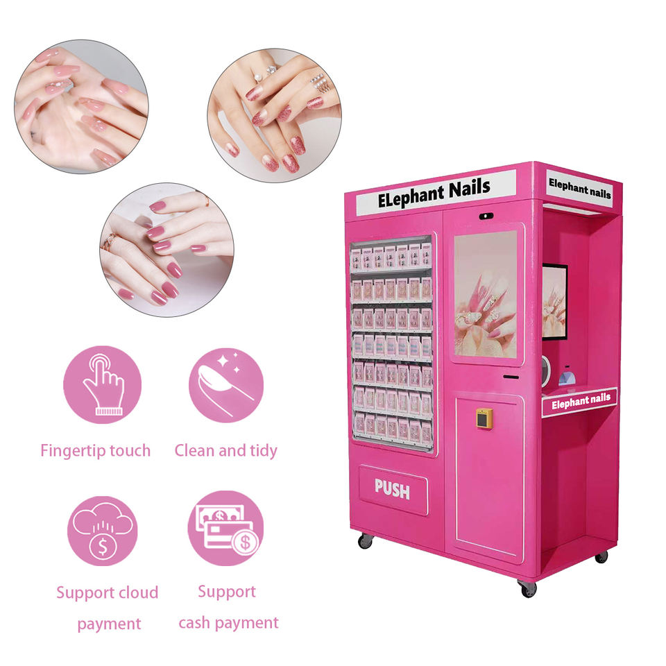 DIY nail art printer vending machine with nail printing device nail art ...