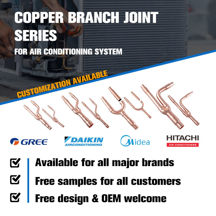 Hailiang Refnet Branch Piping Kit for Daikin Air Conditioners