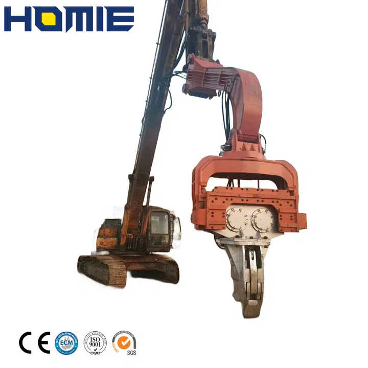 HOMIE Powerful 37-42 Ton Excavator Mounted Hydraulic Pile Driver ...