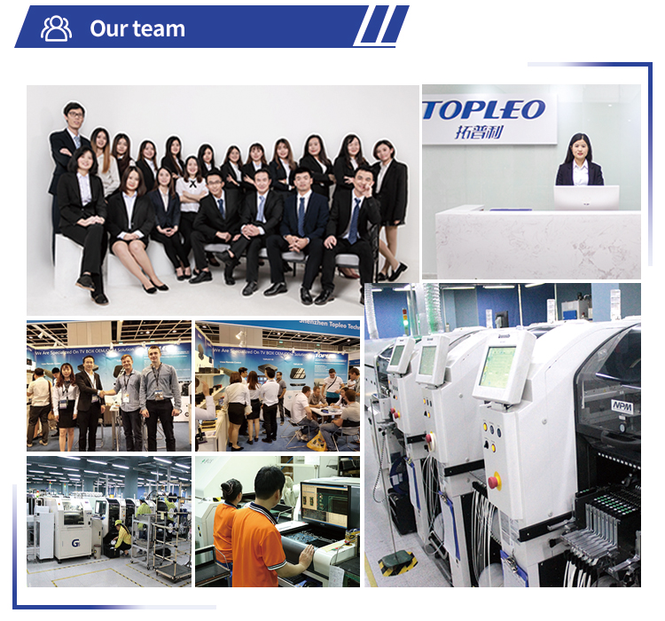 Topleo android 10.0 BTV white SKD allwinner tv digital 4k mini smart android tv box Products ...