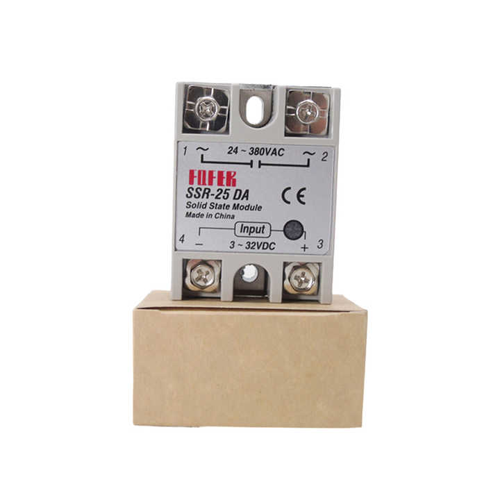Ssr Relay Solid State SSR-25DA SSR-40DA SSR-60DA Relay 3-32VDC 25A 40A 60A| Alibaba.com