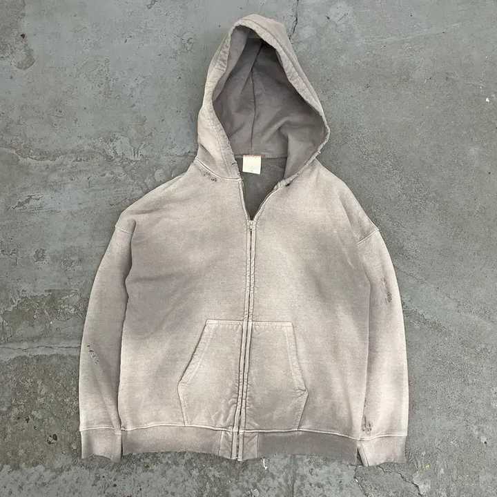 Wholesale High Quality Blank Heavyweight 500gsm Sunfaded Hoodie Vintage ...