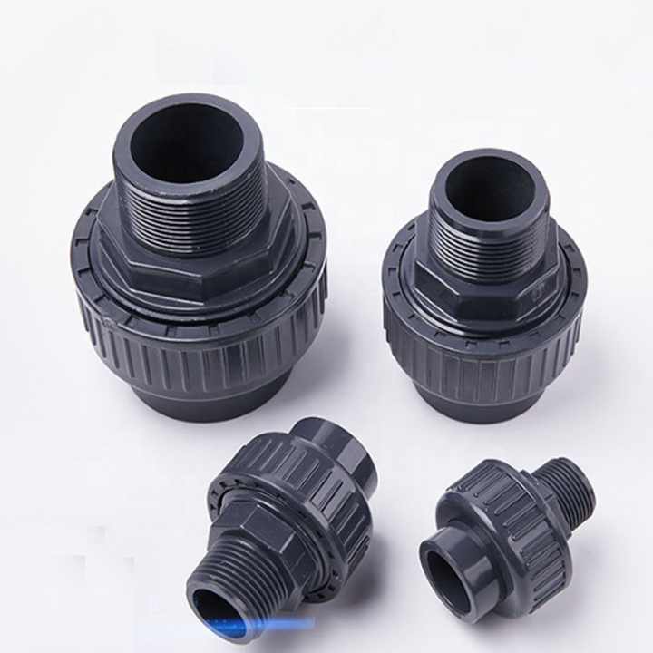 20~63mm Male Union Pvc Connector Water Garden Accessories Plastic Joint ...