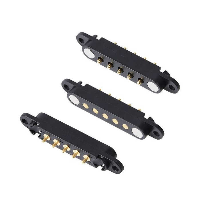 Gold Plated POGO PIN Connectors - Reliable Magnetic Contacts