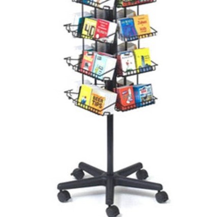 Verified Supplier Library Book Display Stand Foldable & Customizable ...