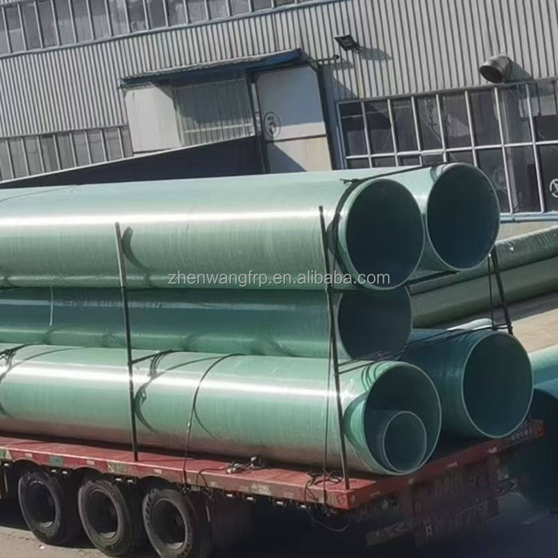 Large-diameter FRP Fiberglass Pipes for Water Supply Sewage Corrosion ...