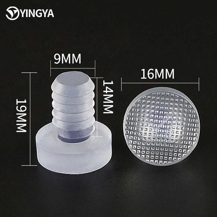 Transparent PVC Furniture Pad Hole Stopper Plug Nail Dust-Proof ...