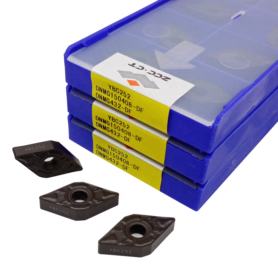 DNMG150408-DF YBC251 YBC252 ZCC Carbide Inserts DNMG Insert Lathe ...
