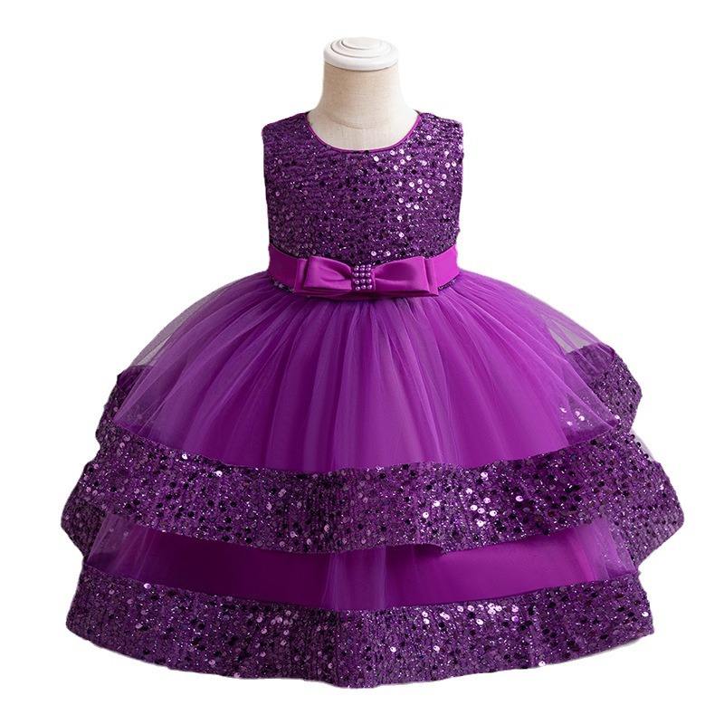 Princess Dresses with Sequins for Kids' Birthday Party, Butterfly ...