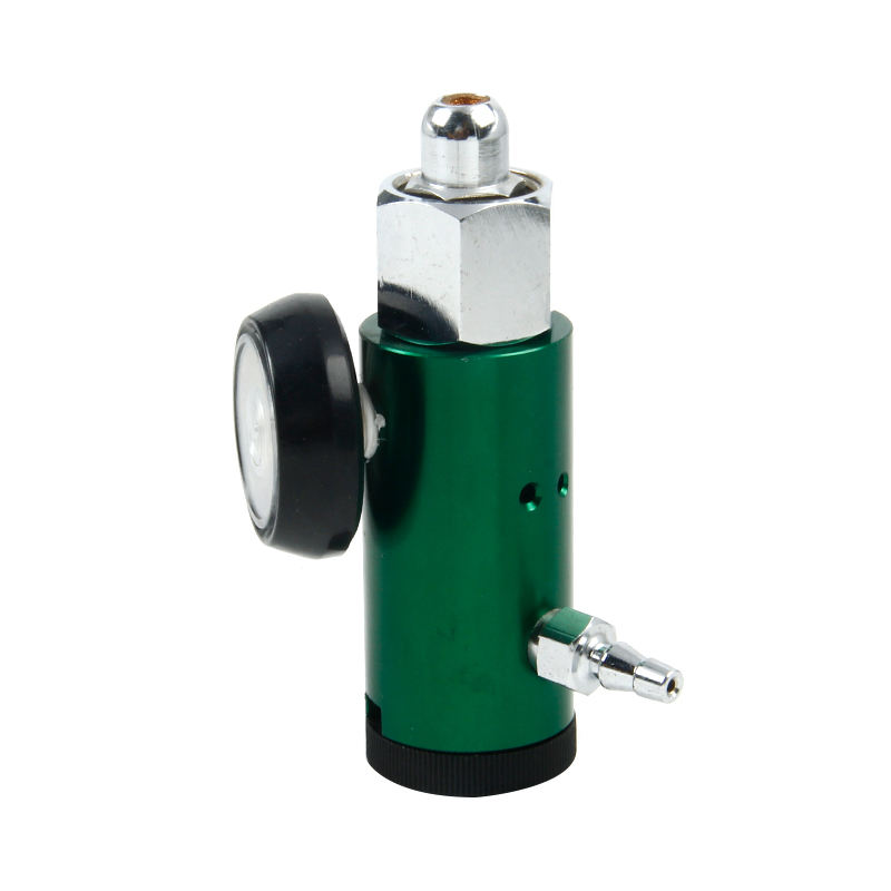 Medical/Industrial CGA540 Oxygen Flow Regulator with Safety Valve and ...