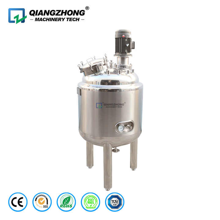 High Shear and Emulsification Mixing tank 1500l Magnetic Stirring Type ...