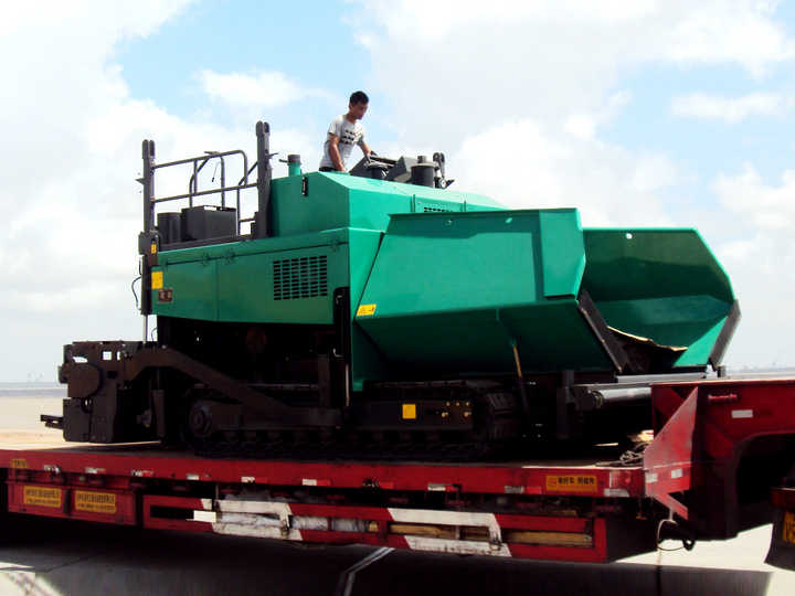 Used Construction Mini Road Asphalt Pave Machine RP601 Circular Disks ...