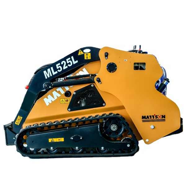 Mattson Factory Ml525 Patent Owned 25hp Mini Track Skid Steer Track ...