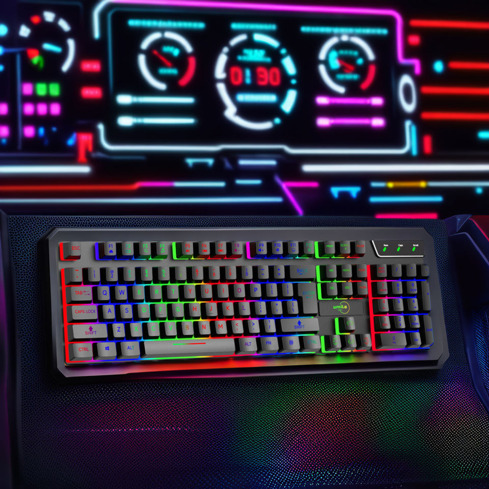 Umila Mechanical Gaming Keyboard with OEM Blue Switches