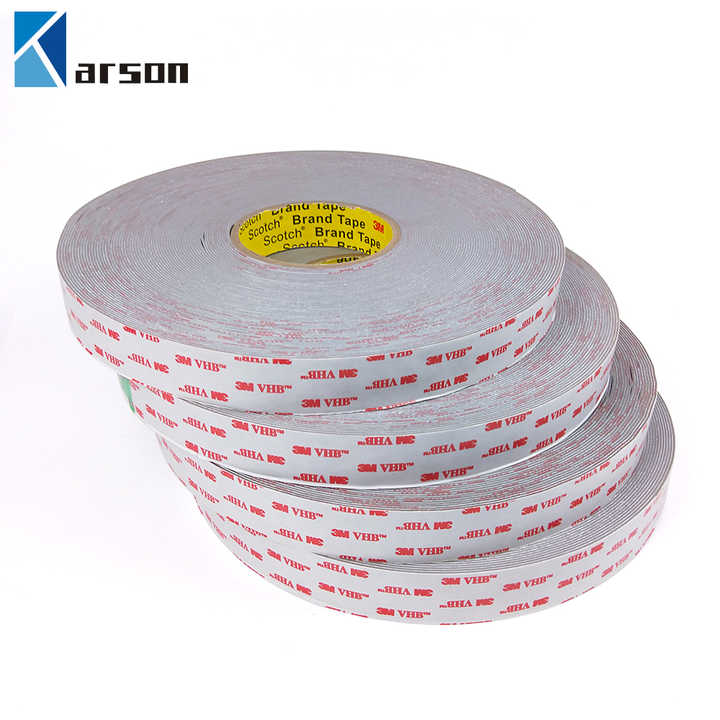 3M 4926 VHB Various Specifications, 0.40mm Thick, Grey Acrylic Foam Double-sided Tape, Heat ...