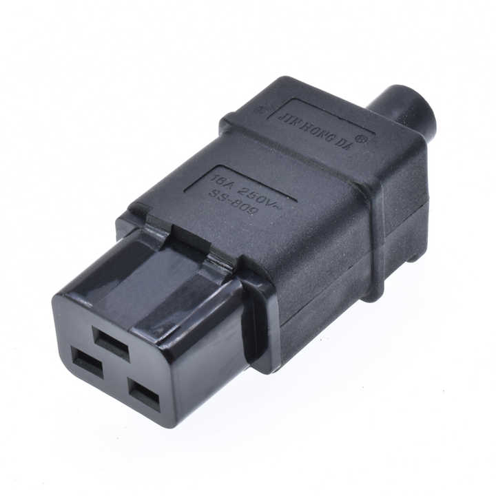 IEC C19 Wiring Power Connector - 16A Female Detachable
