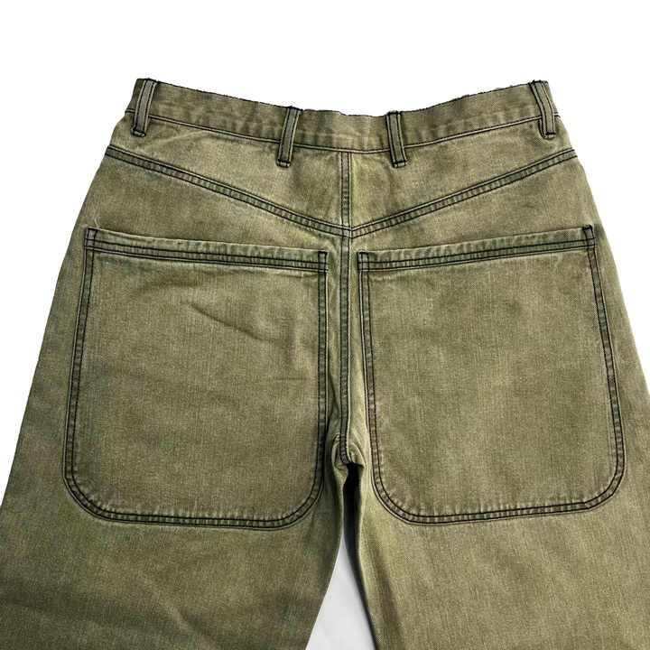 Blue Team Manufacturer Green Color Custom Big Back Pocket Loose ...