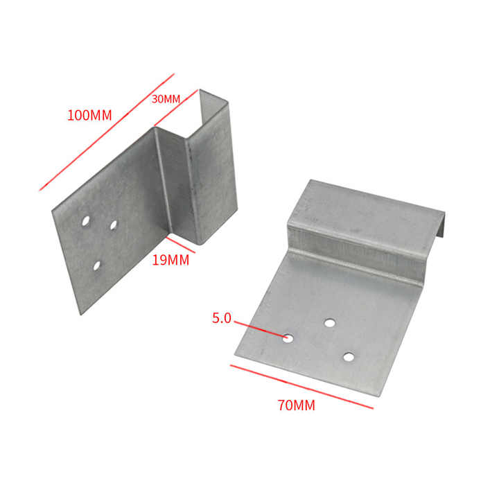 Wooden Box Steel Side Box Support Hooks Hardware Galvanized Iron Sheet ...