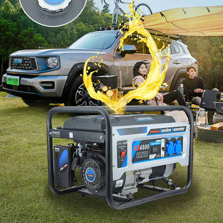 Portable 5500W Petrol Generator 3KW 7KW 10KW Output 10KVA Electric ...