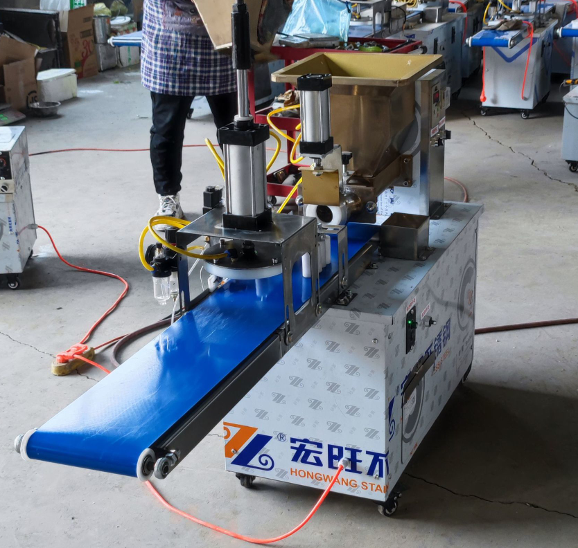 Dough Divider Rounding Machine Pizza Dough Press Equipment Automatic ...