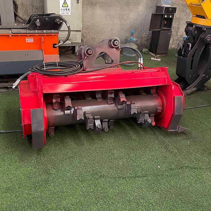 Skid Steer Forestry Mulcher for Branch Crushing & Skid Steer ...