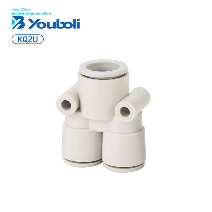 YBL SMC Type KQ2U Series Quick Connector Plastic Pipe Tee Joints ...