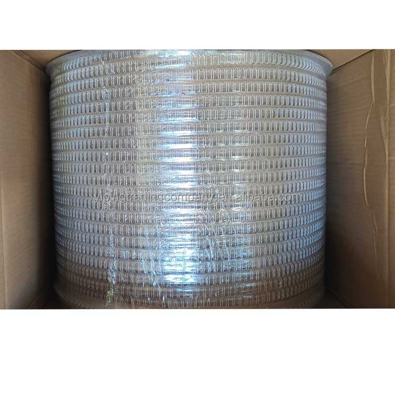 3/8 Inch 9.5mm Wire Roll Double Loop Spiral O Double Loop Binding Wire ...