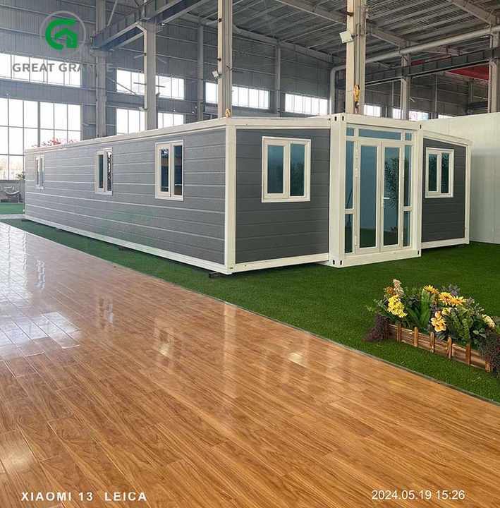 Grande Luxury Prefabricated 40ft Australia 3 in 1 Folding Mobile Homes ...