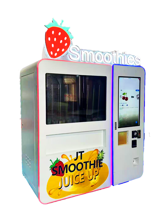 Intelligent Smoothie Vending Machine Touchscreen QR Code Token ...