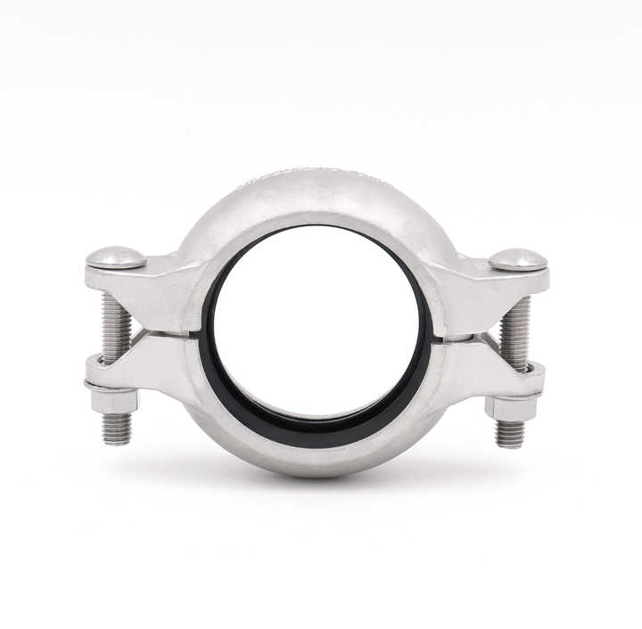 Hot Sale Casting low pressure 304 Stainless Steel Grooved Fitting Couplings Customized 304 ...