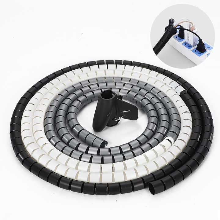 32mm plastic cable conduit waterproof open type conduit cable organizer ...