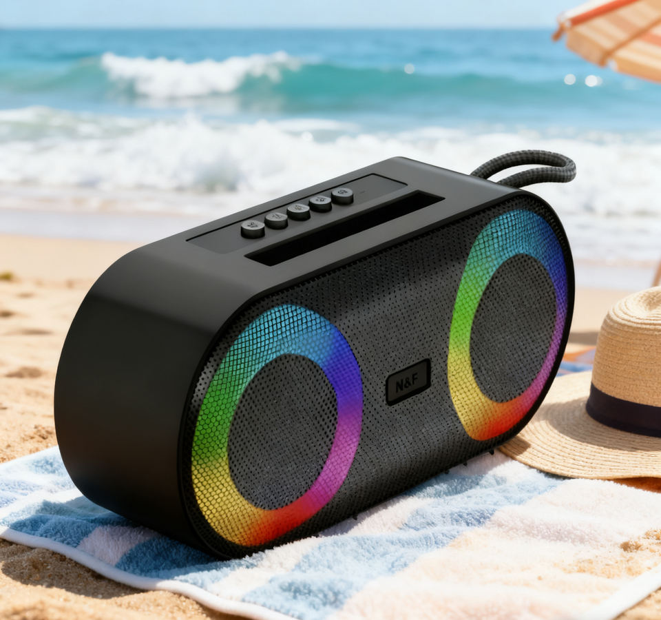 RGB Color Speaker Mini Speaker Portable Speaker Wireless Small Speaker ...
