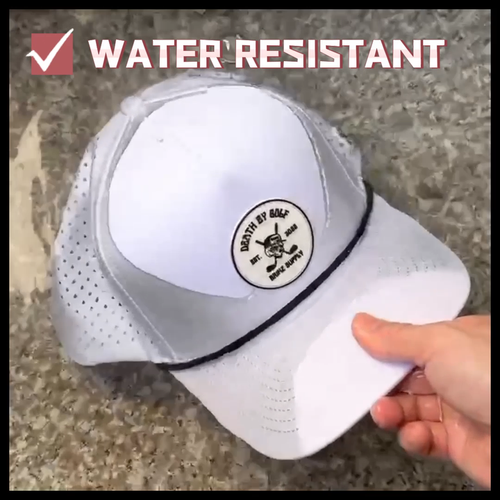 Custom 5 Panel Unisex 3D Embroidery Logo Waterproof Hat