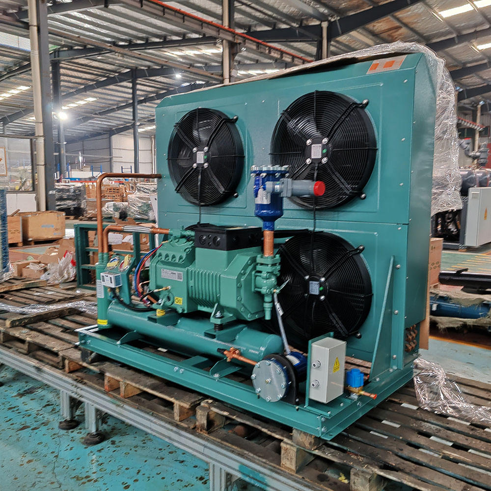 4HP Air-cooled Reciprocating Piston Compressor Condensing Unit for ...