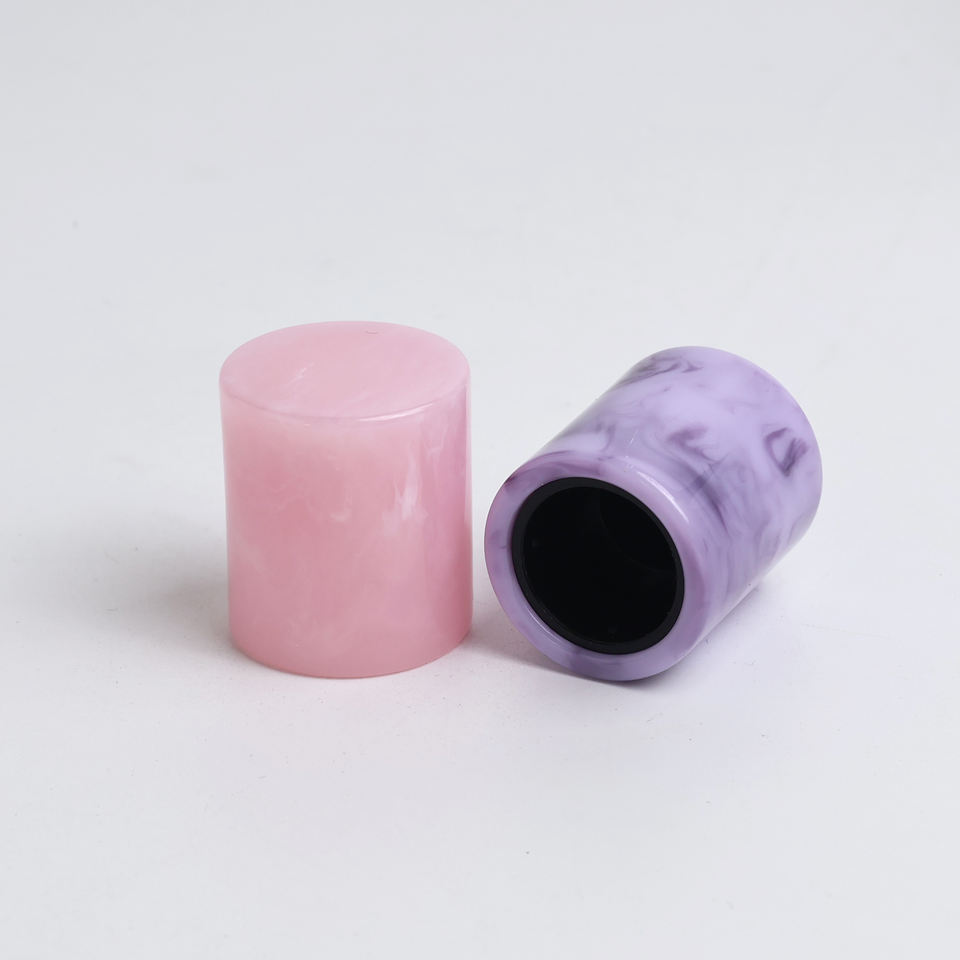 High Quality 15FEA Resin Marble Elegant Stone Perfume Cover for Glass ...