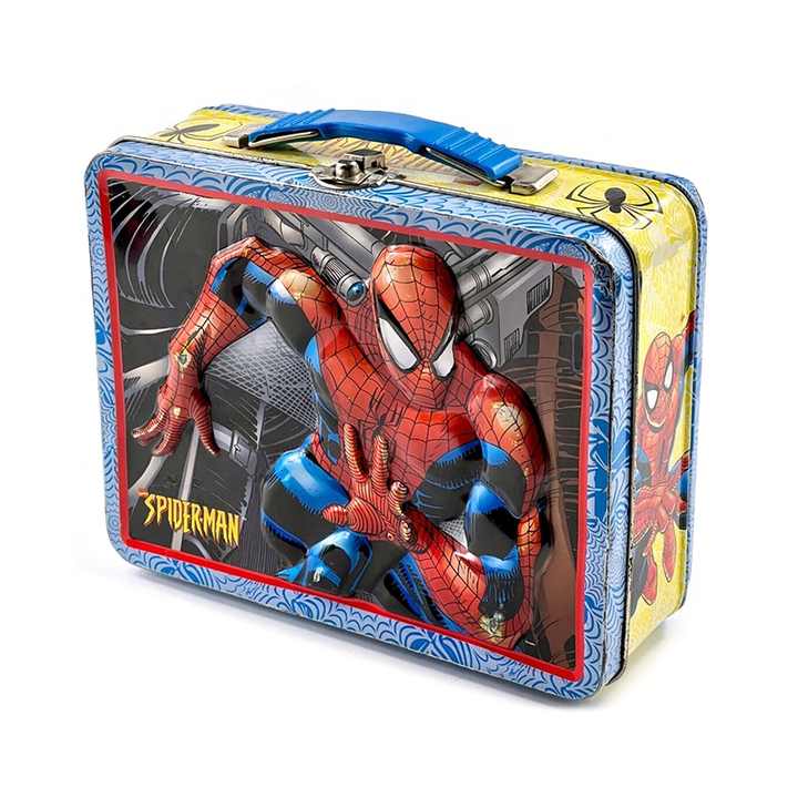 Embossed LOGO Tin Lunch Box - Kids Toys Food Grade