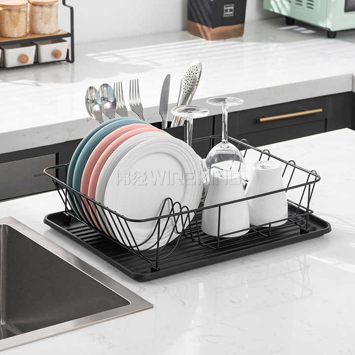 WIREKING Dish Drainer - Efficient Kitchen Storage Solution