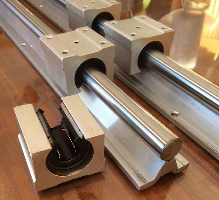 Aluminium Linear Guide Linear Shaft Rail Sbr16mm Shaft Rod Sbr Linear ...