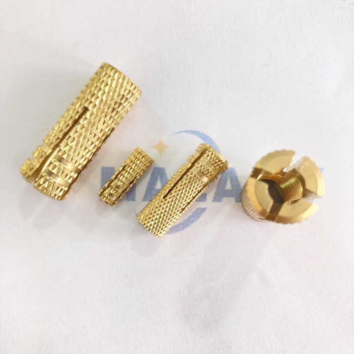 MALAXY Zinc Unifix Anchor Bolt Yellow Zinc Drop In Anchor Bolt Knurled ...